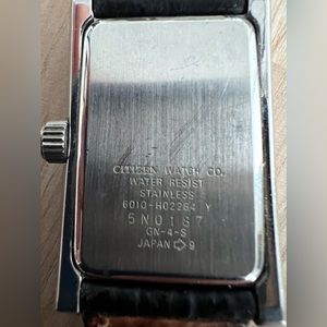 Citizen | Accessories | Citizen Mens Watch Black Dial Date Window Black ...